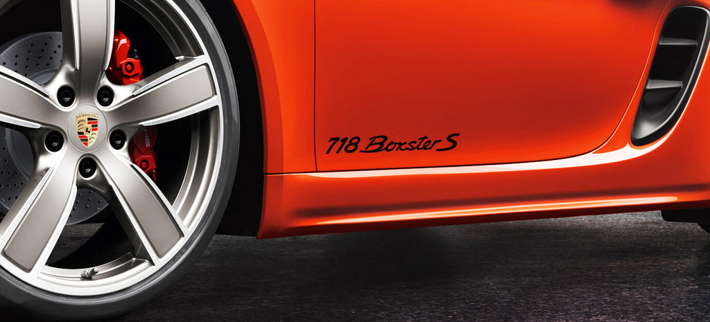 718 BOXSTER S DOOR DECAL SET FOR PORSCHE – VINYLSPORTCLASSIC