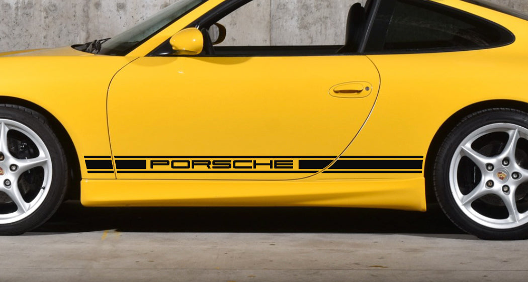 PORSCHE 996 SIDE STRIPES DECAL SET – VINYLSPORTCLASSIC