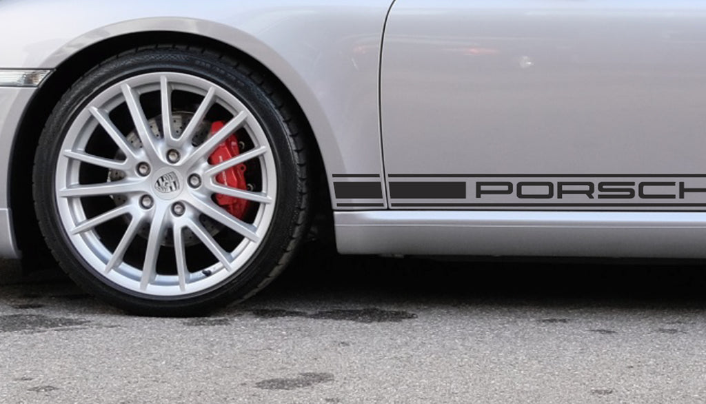 PORSCHE BOXSTER 987 SIDE GRAPHICS STRIPES DECAL SET – VINYLSPORTCLASSIC