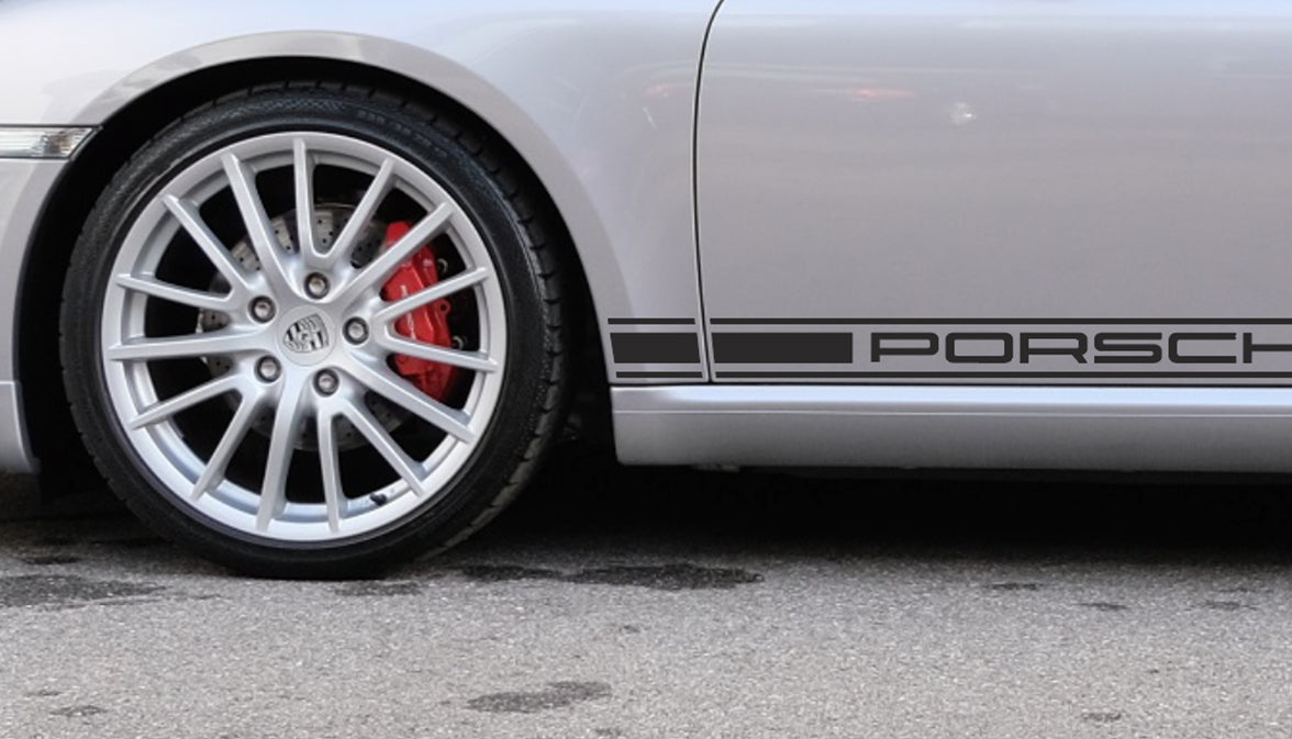 PORSCHE BOXSTER 987 SIDE GRAPHICS STRIPES DECAL SET – VINYLSPORTCLASSIC