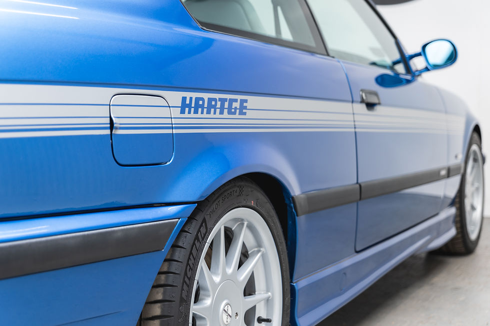 HARTGÉ SIDE STRIPES DECAL FOR BMW E36 2 DOOR COUPE – VINYLSPORTCLASSIC