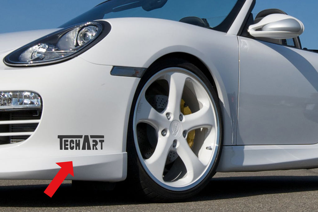 2X TECHART DECALS FOR PORSCHE – VINYLSPORTCLASSIC