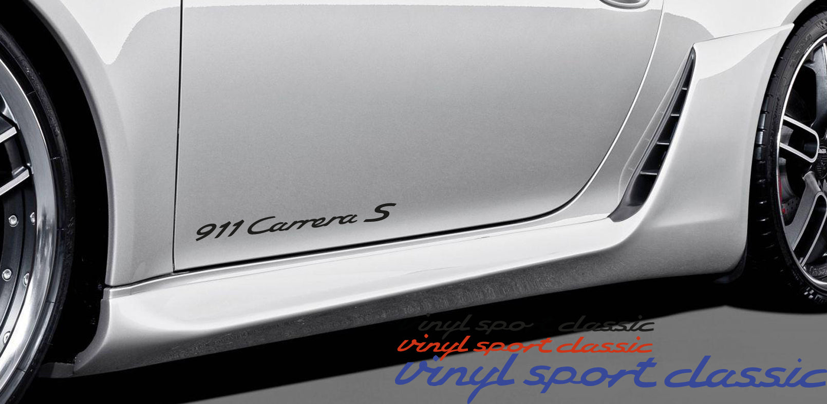 911 CARRERA S DOOR DECAL SET FOR PORSCHE – VINYLSPORTCLASSIC