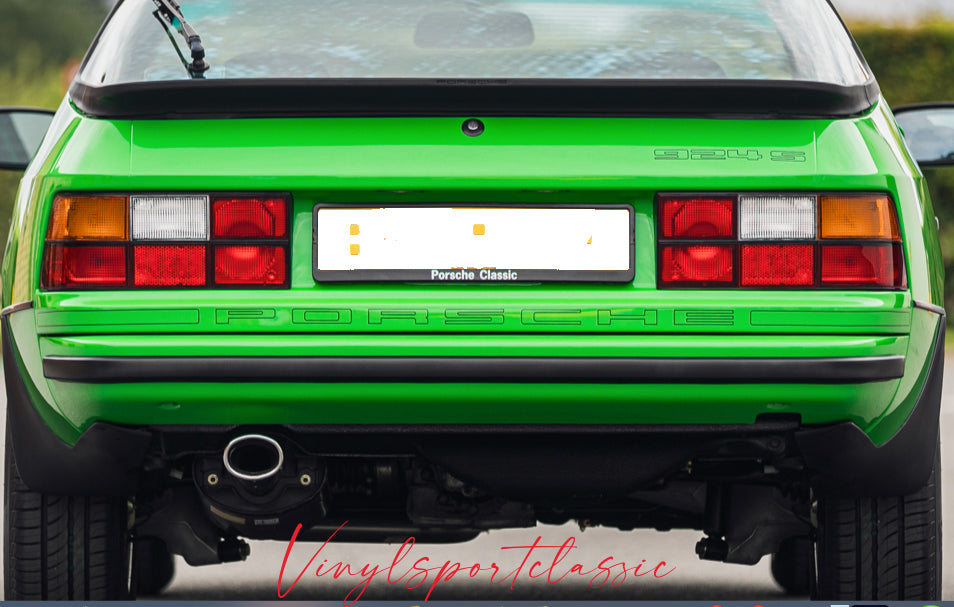 PORSCHE 924 AND 944 REAR DECAL – VINYLSPORTCLASSIC