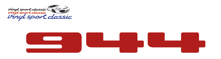 944 REAR STICKER FOR THE REAR OF YOUR PORSCHE – VINYLSPORTCLASSIC