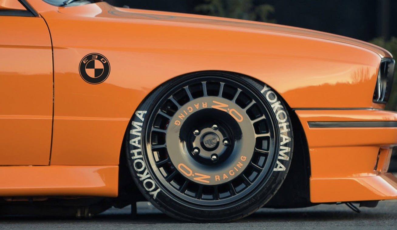 BMW E30 SHIELD STICKER – VINYLSPORTCLASSIC