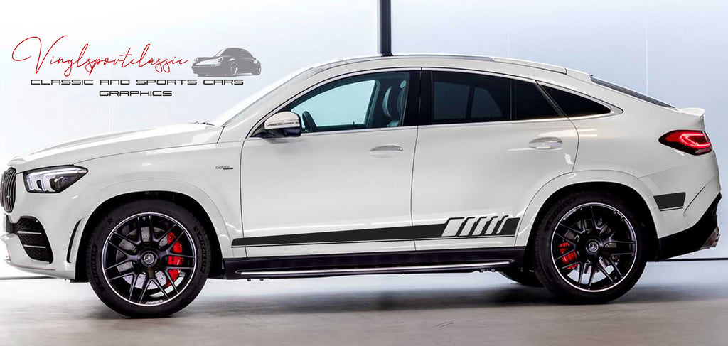 MERCEDES GLE AMG SIDE STRIPES DECAL – VINYLSPORTCLASSIC