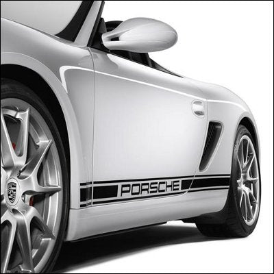 PORSCHE BOXSTER 987 SIDE GRAPHICS STRIPES DECAL SET – VINYLSPORTCLASSIC