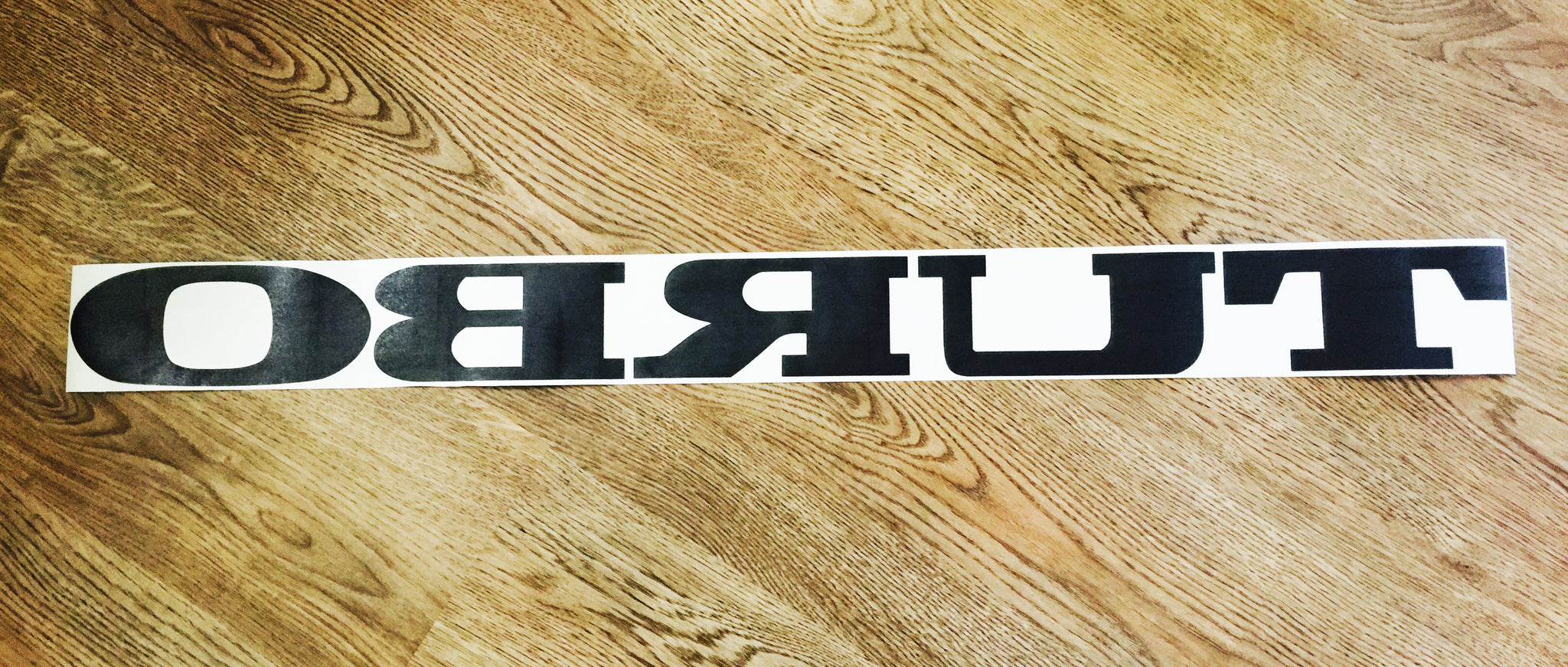 RENAULT 5 TURBO 2 WINDSHIELD DECAL – VINYLSPORTCLASSIC