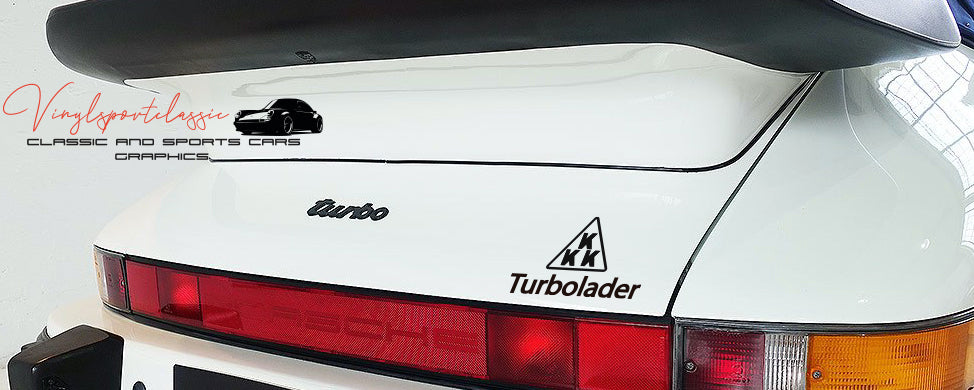 KKK TURBOLADER STICKER FOR PORSCHE – VINYLSPORTCLASSIC