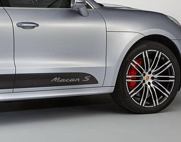 PORSCHE MACAN S DOOR DECAL SET – VINYLSPORTCLASSIC