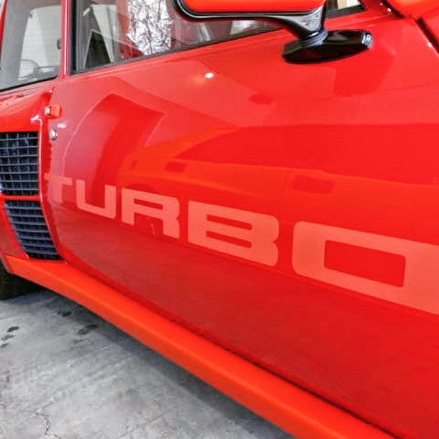 RENAULT 5 TURBO SIDE DECAL SET – VINYLSPORTCLASSIC