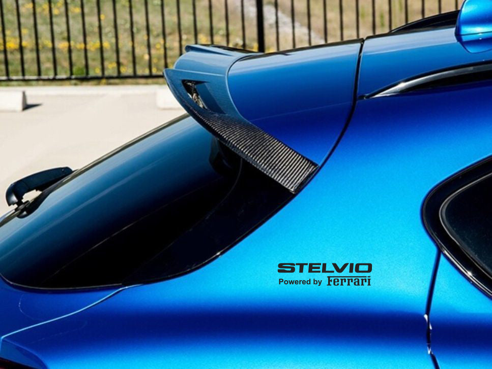 STELVIO POWERED BY FERRARI STICKER – VINYLSPORTCLASSIC